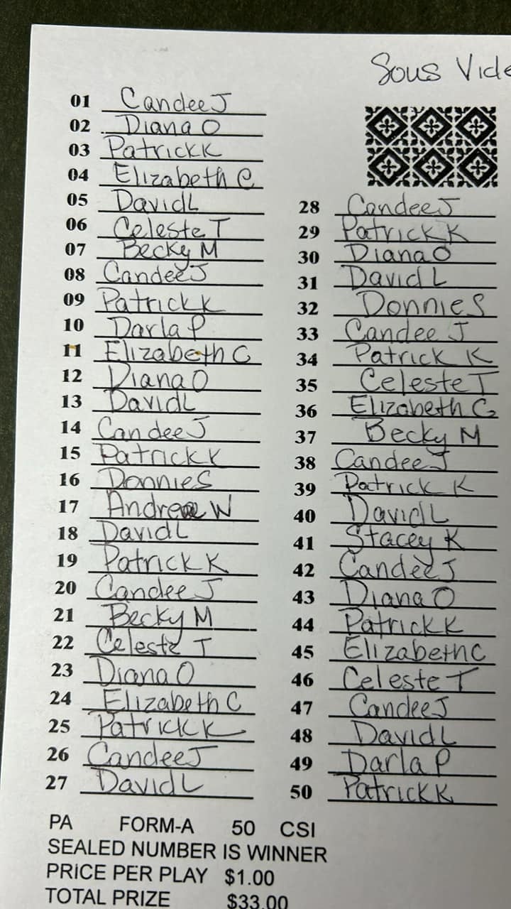 03/17/2024 Dash Chef Series Digital Sous Vide | Greensburg FOP 56